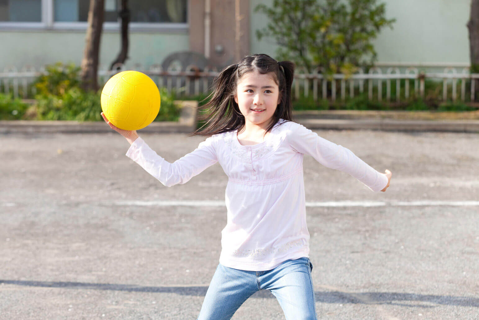 Dodgeball/Kickball Combo - Right At School